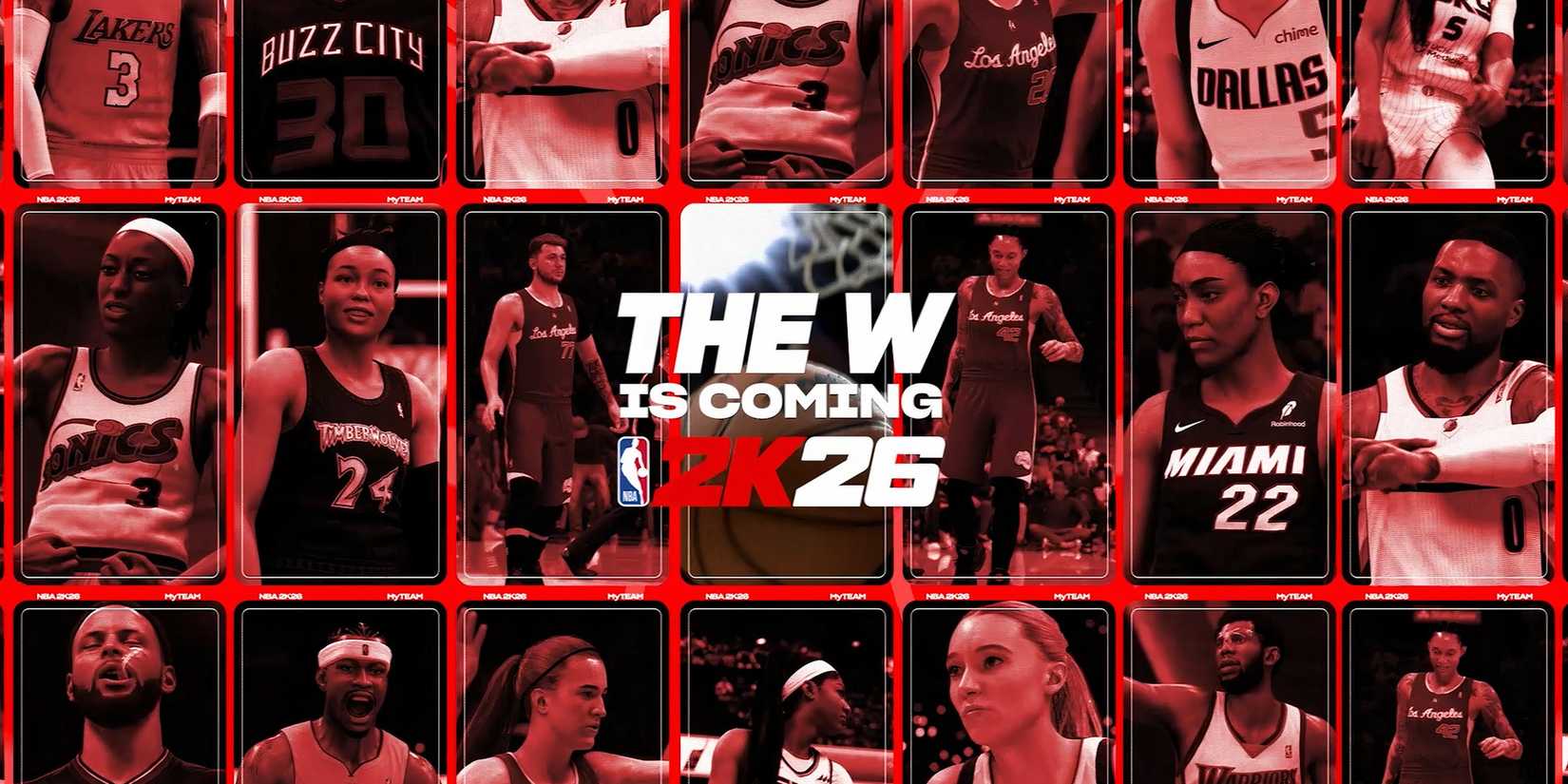 NBA 2K26 MyTEAM: First Time NBA & WNBA Players on Same Team