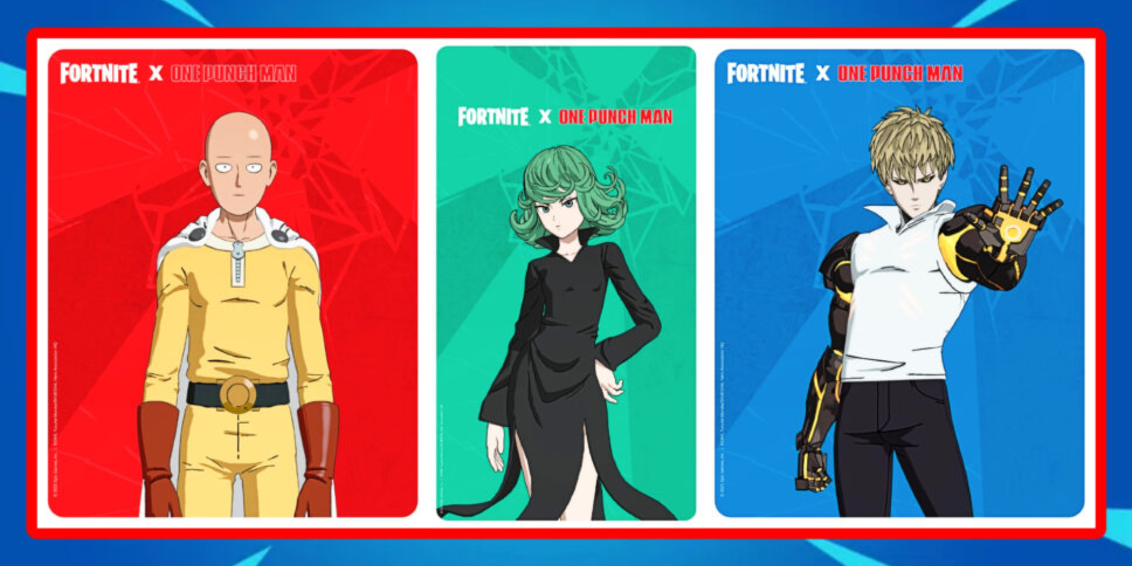 One-Punch Man x Fornite Collaboration Announces August 2025 Debut