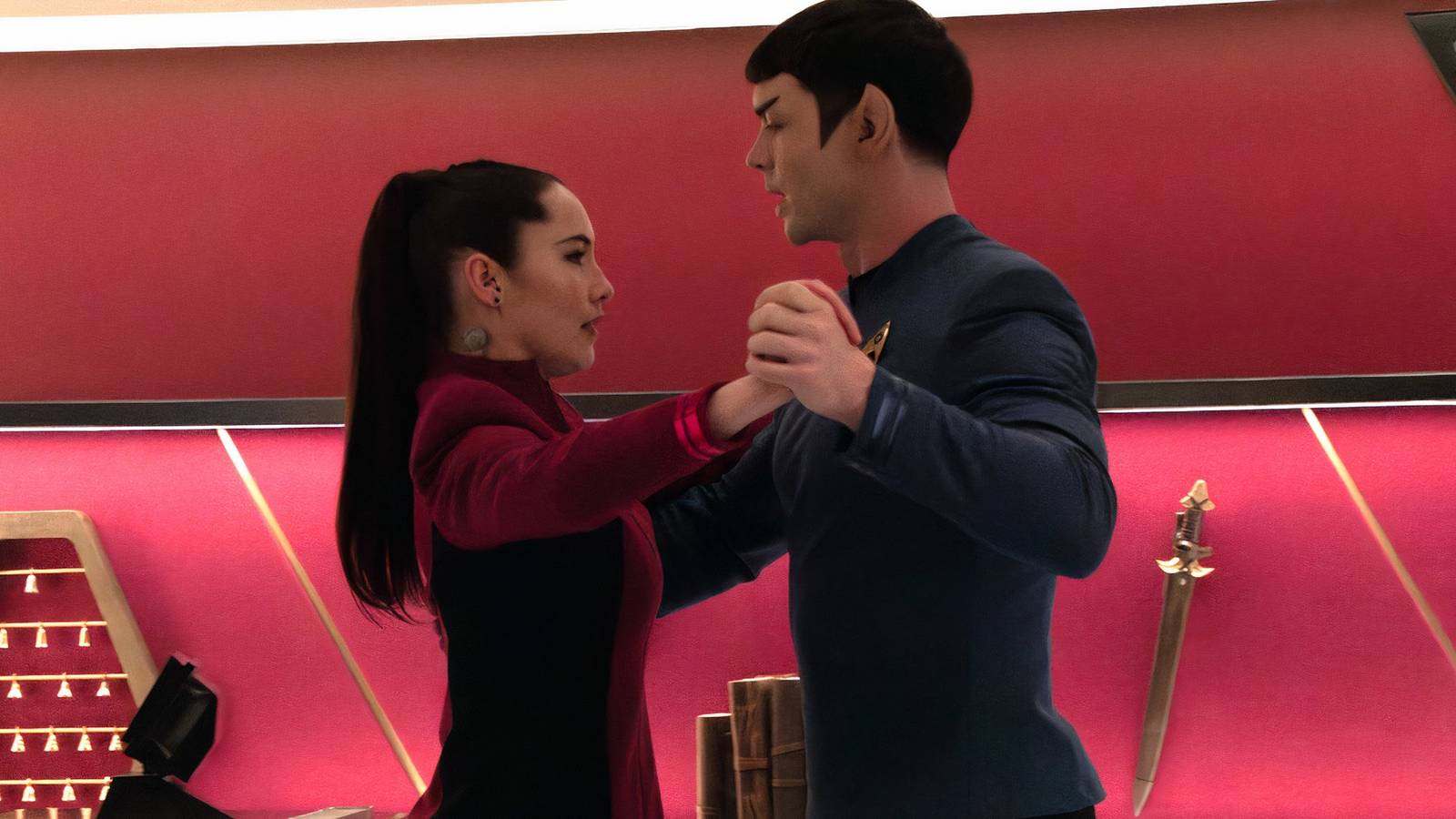 Star Trek: Strange New Worlds - Spock and La'an's Romance Shocked The ...
