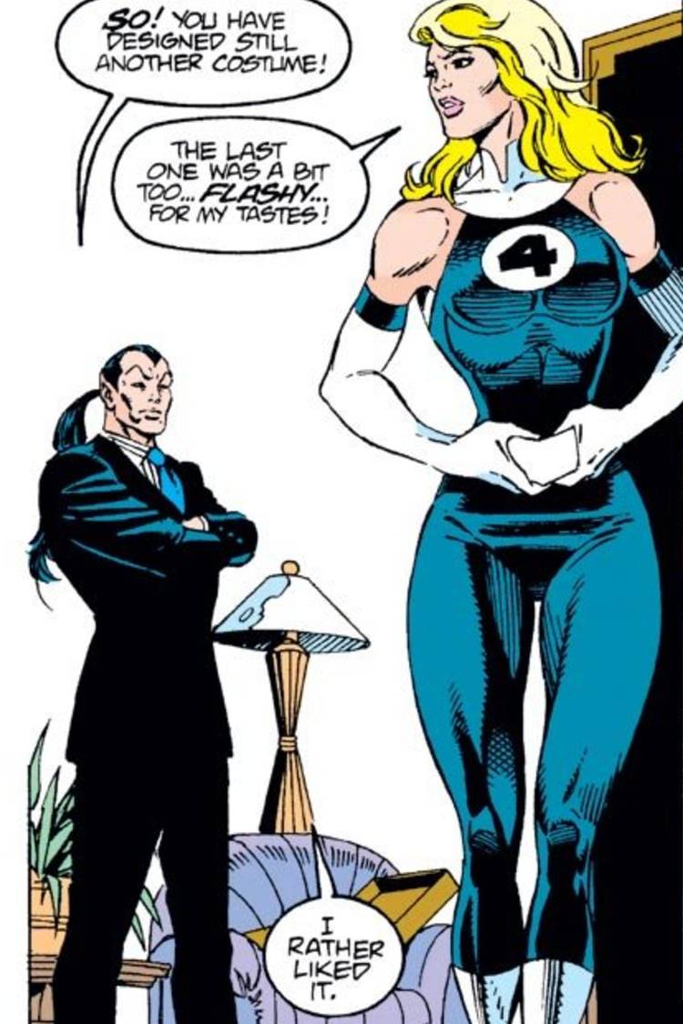 10 Best Invisible Woman Costumes in Fantastic Four History
