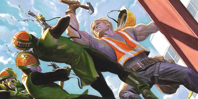 Thor Wields New Hammer After Mjolnir's Removal from Marvel Continuity