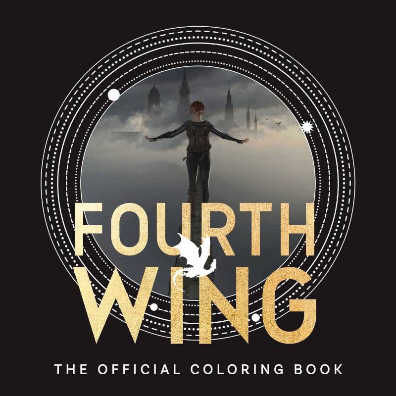 The Fourth Wing Coloring Book Is The Perfect Way To Pass Time Before Book 4