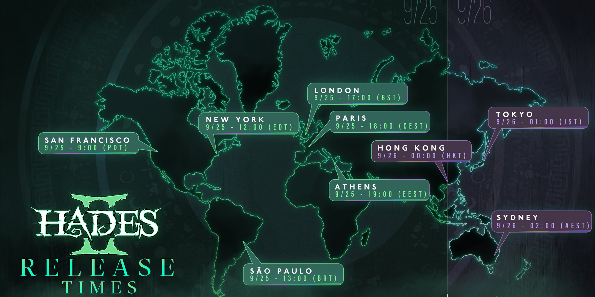Hades 2 uscita: orari di lancio in tutto il mondo per regione
