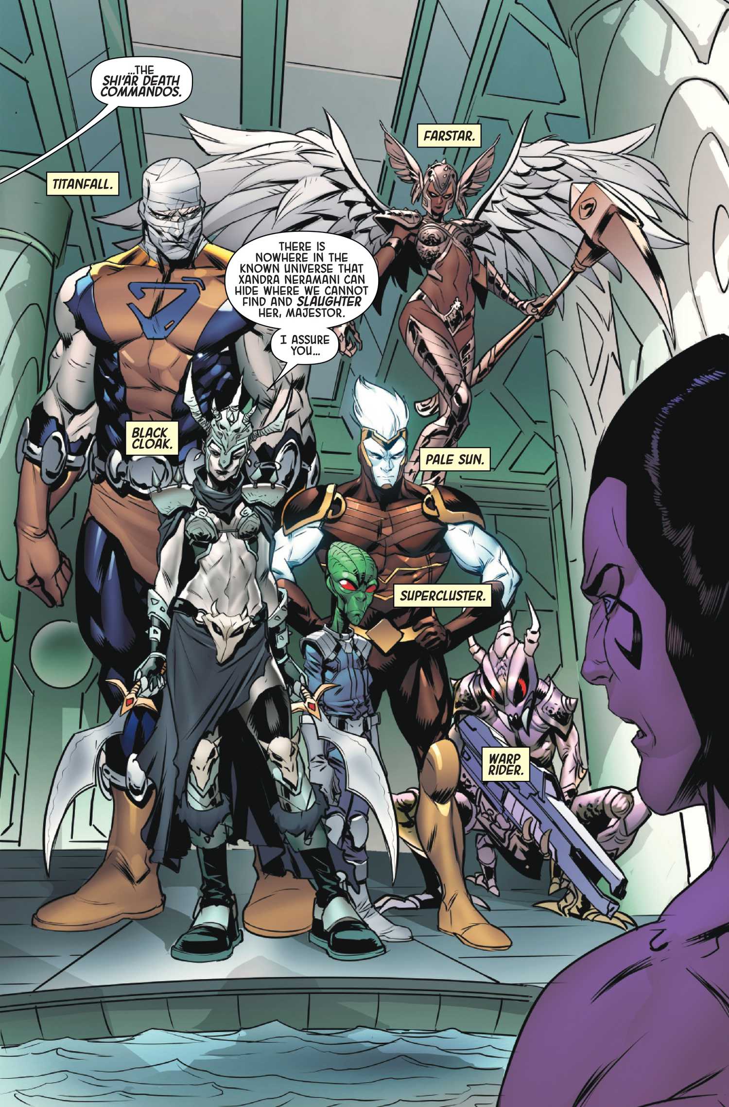 X-Men Introduces New Roster of Shi'ar Death Commandos