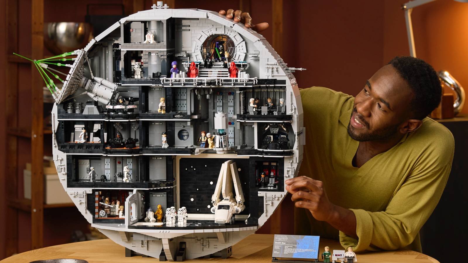 LEGO Death Star Set Custom Upgrade - Star Wars $1000 Set Improved