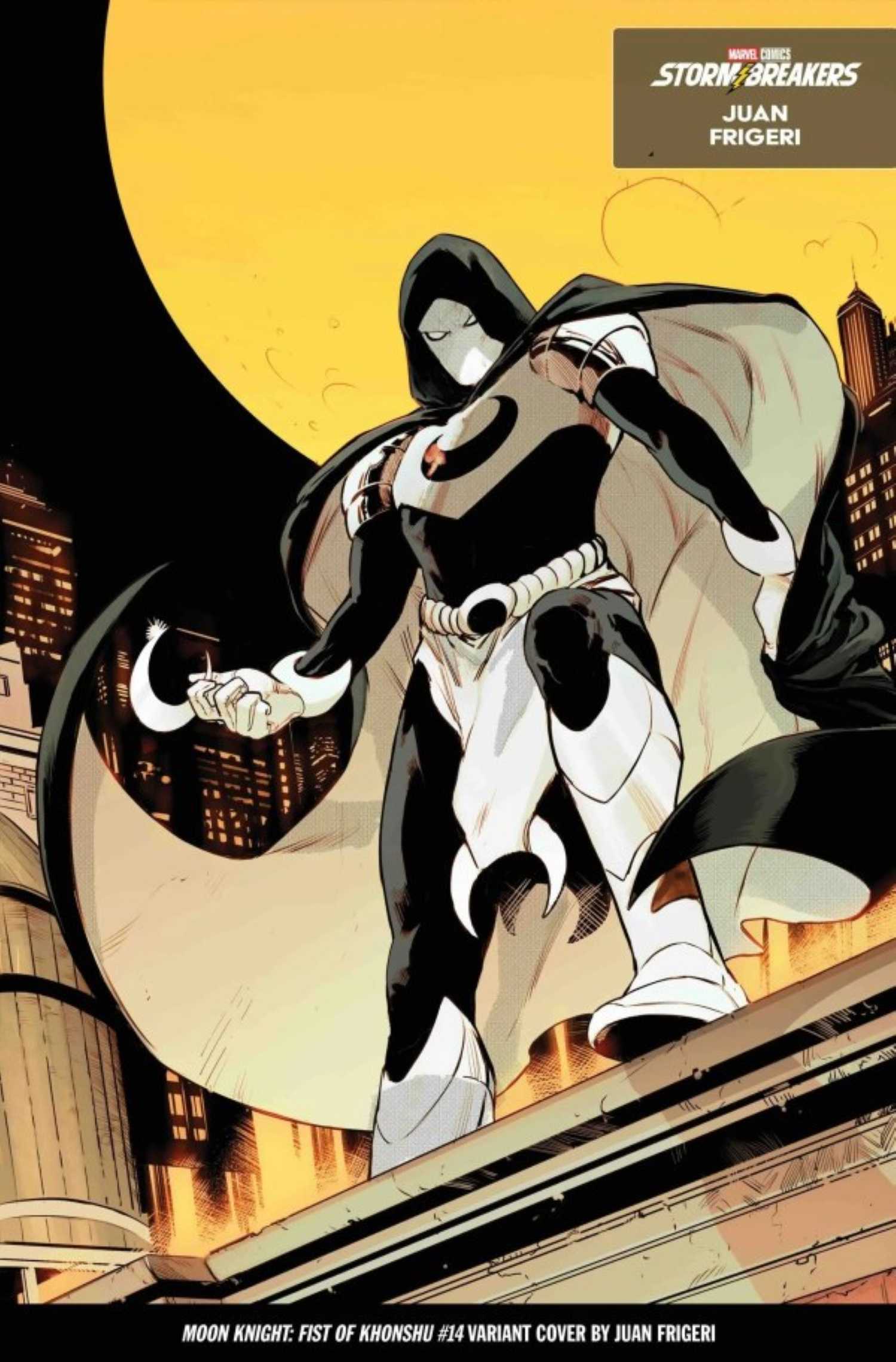 Moon Knight Gets New Costume in Stormbreakers Variant Covers