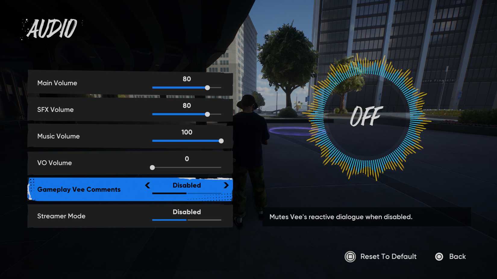 Mute Vee's Annoying Voice in Skate 4 with This Simple Setting Change