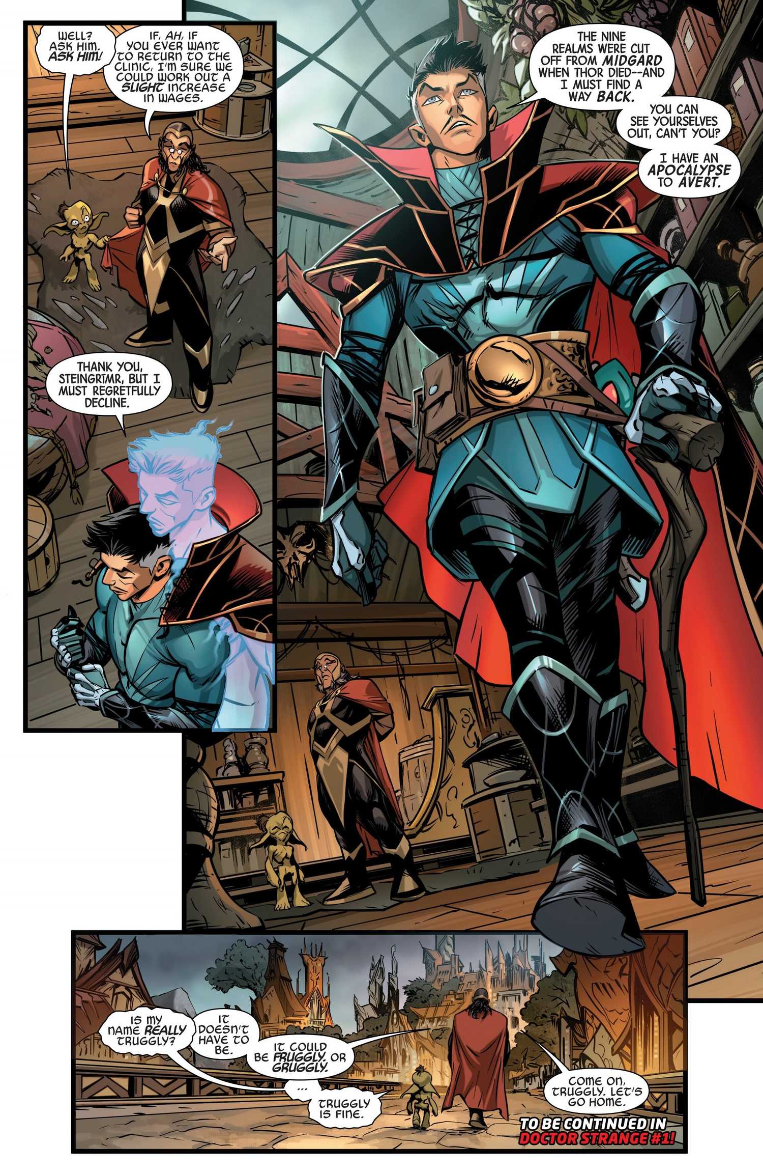 Marvel Debuts Doctor Strange's Greatest Costume To Date