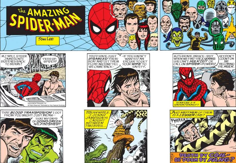Marvel to Revive The Amazing Spider-Man's Comic Strip