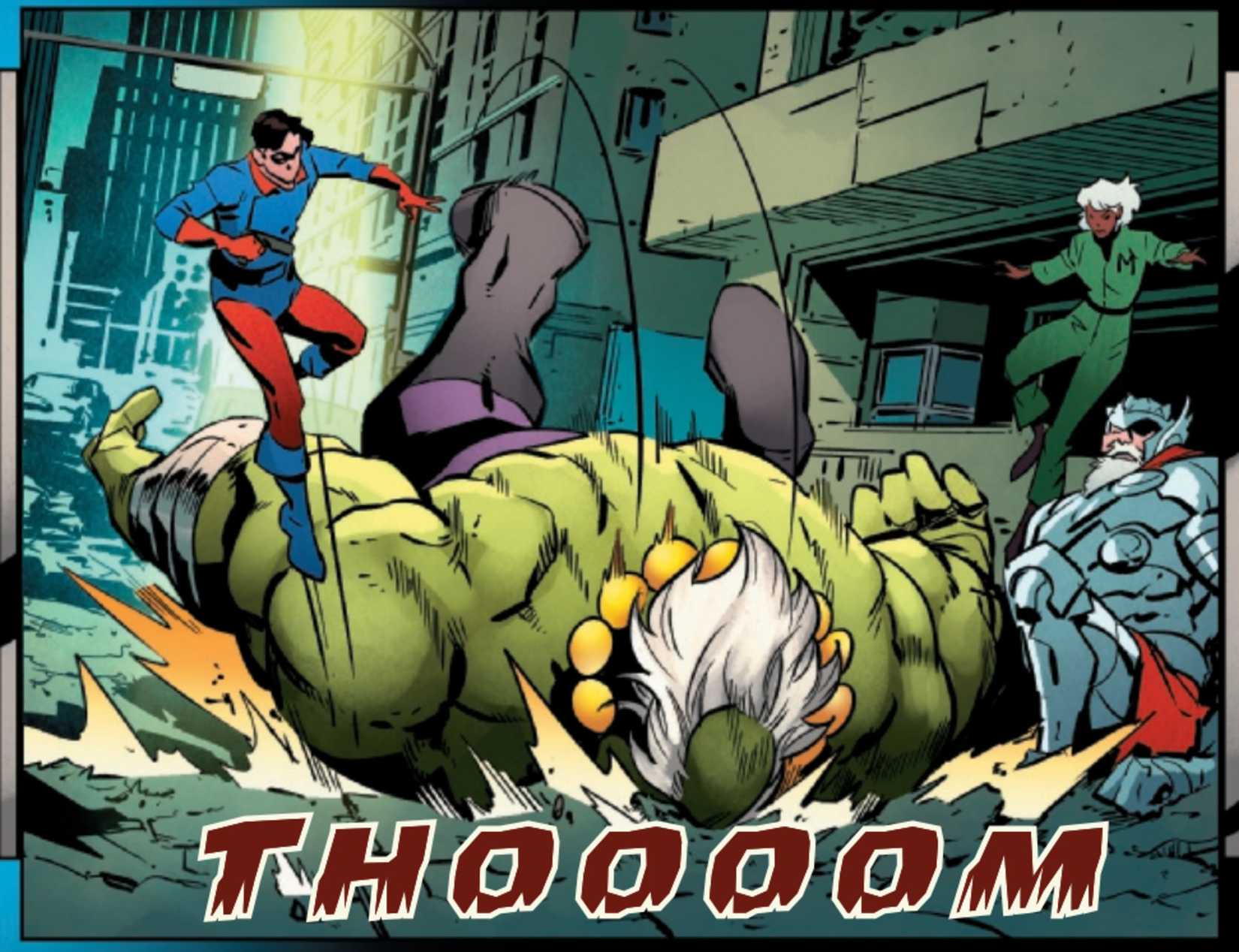 Avenging Wasp Takes Down Hulk in Battleworld #1, Marvel Confirms
