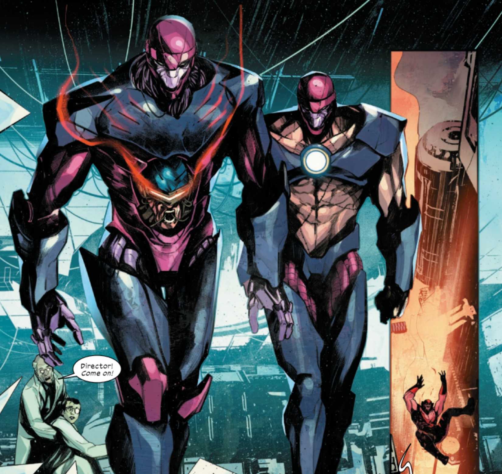 X-Men's Cyclops Killed and Merged with Sentinel in Ultimate Wolverine #9