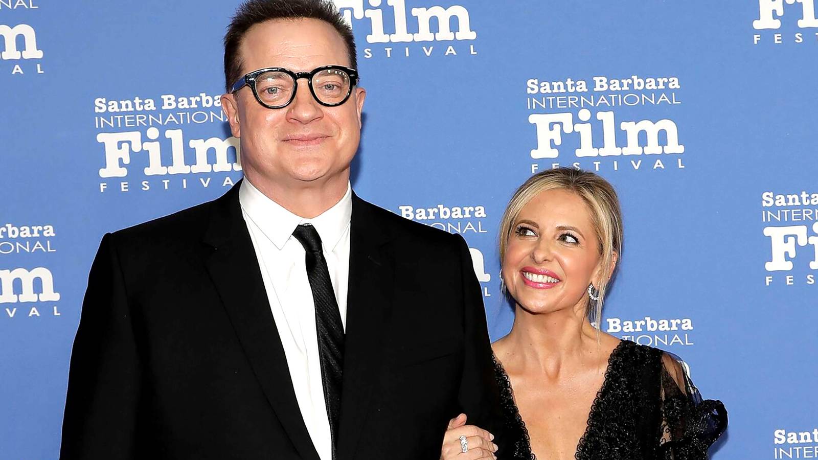 Brendan Fraser & Sarah Michelle Gellar Talk Reuniting In Breaking Bear