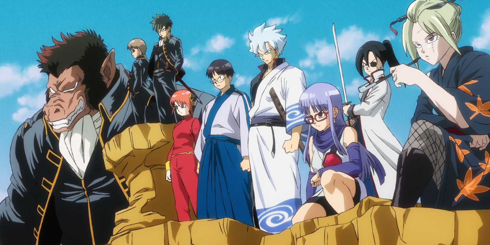 New Gintama Anime Debuts With an Official Dragon Ball Z Parody