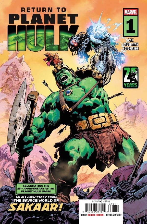 Hulk Reclaims 'Green Scar' Codename In Return To Planet Hulk #1