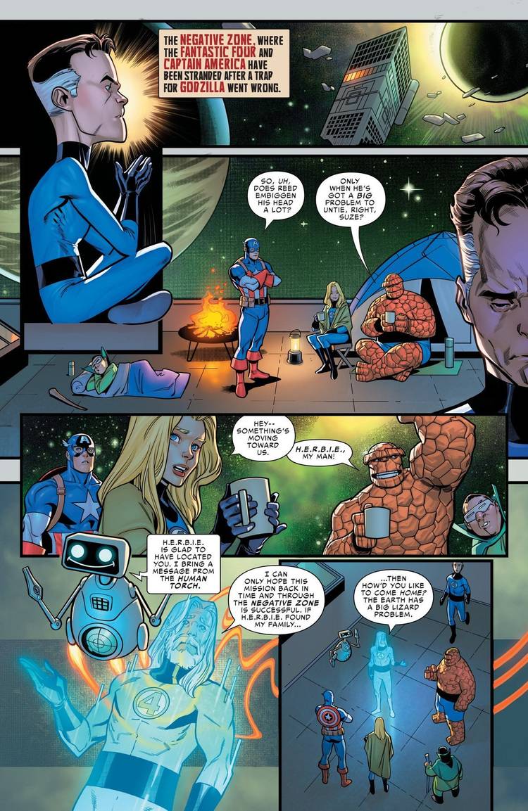 Reed Richards Stretches His Brain In Genius New Power