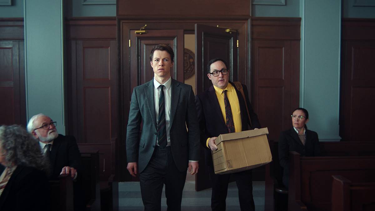 The Rainmaker’s Rudy & Deck Are Full Of Nerves Entering The Courtroom In Episode 9 Clip