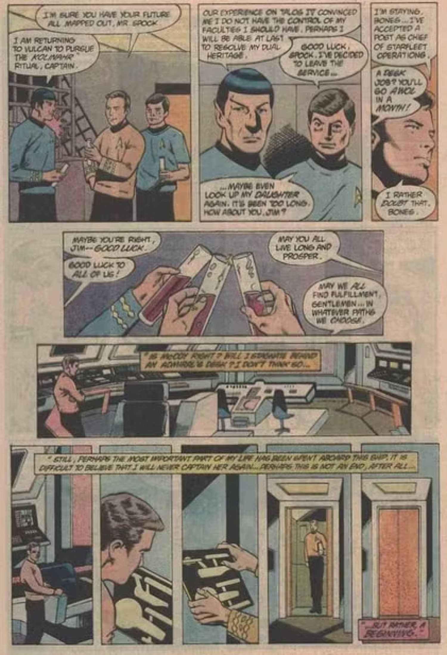 Star Trek's Original 5-Year Mission Has a Secret Comics Ending