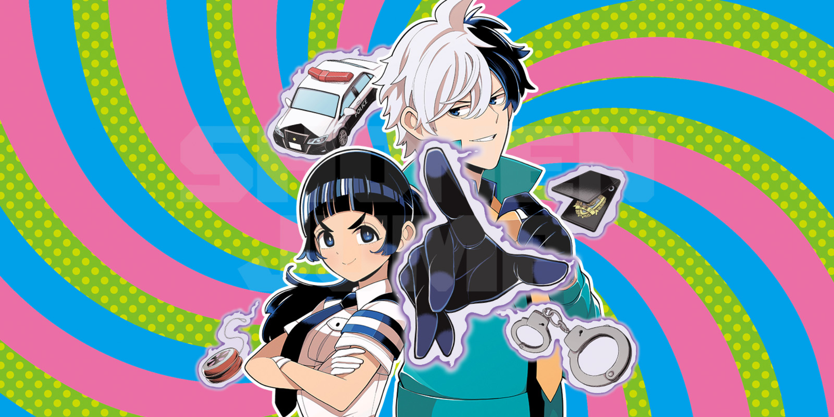 Super Psychic Policeman Chojo Anime Announced with Teaser, Poster
