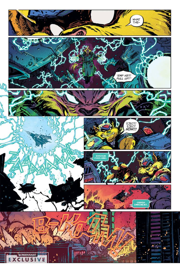 Swat Kats Comic Preview Pages Reveal Gritty New Look at MegaKat City ...