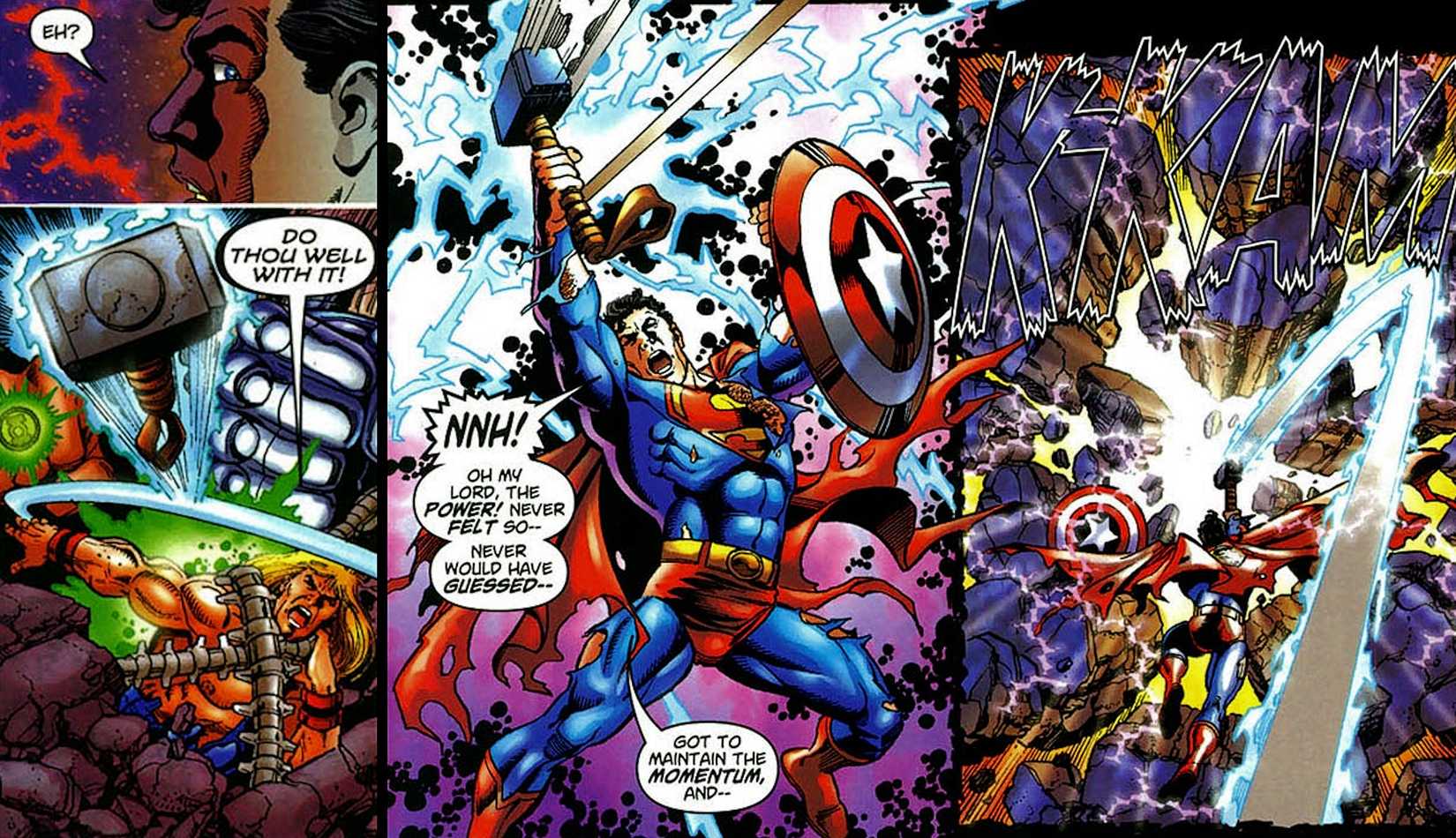 Superman's Iconic Marvel Crossover Moment Was A Total Lie