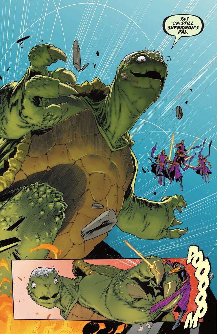Jimmy Olsen's Turtle-Man Transformation Returns In DC's Future Timeline