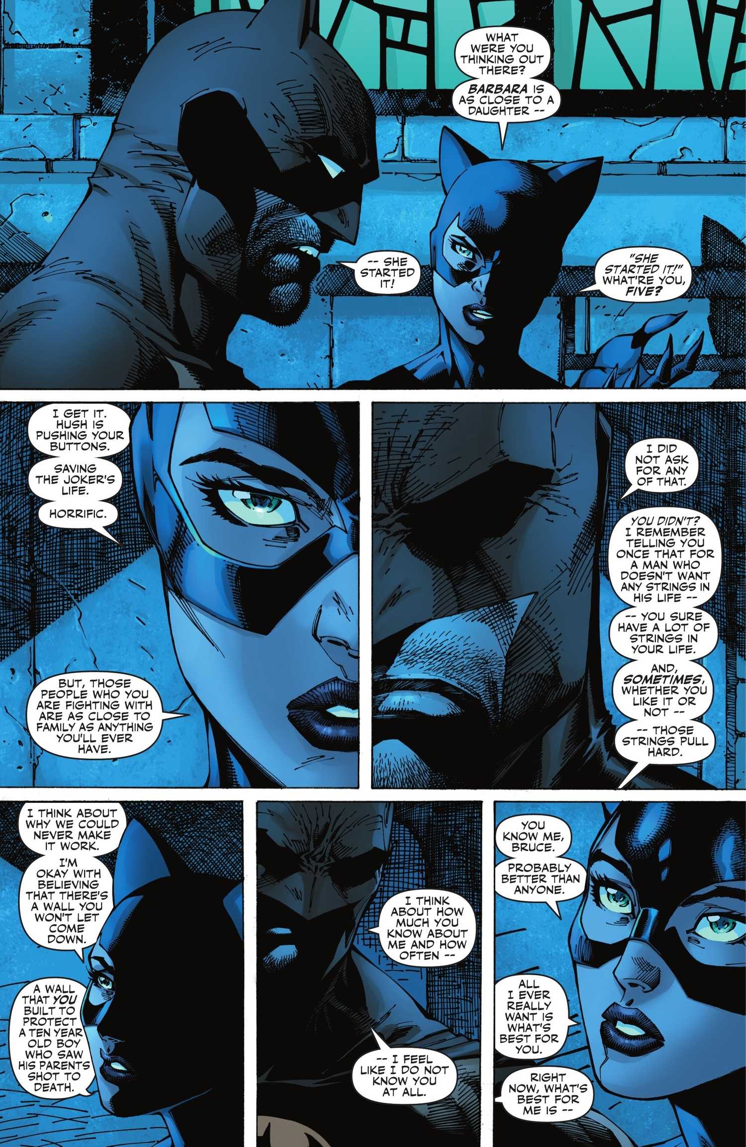 Batman and Catwoman Admit While They'll Never Be Endgame