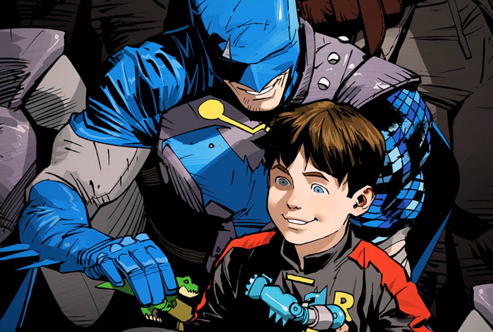 Damian Wayne As Bat Boy