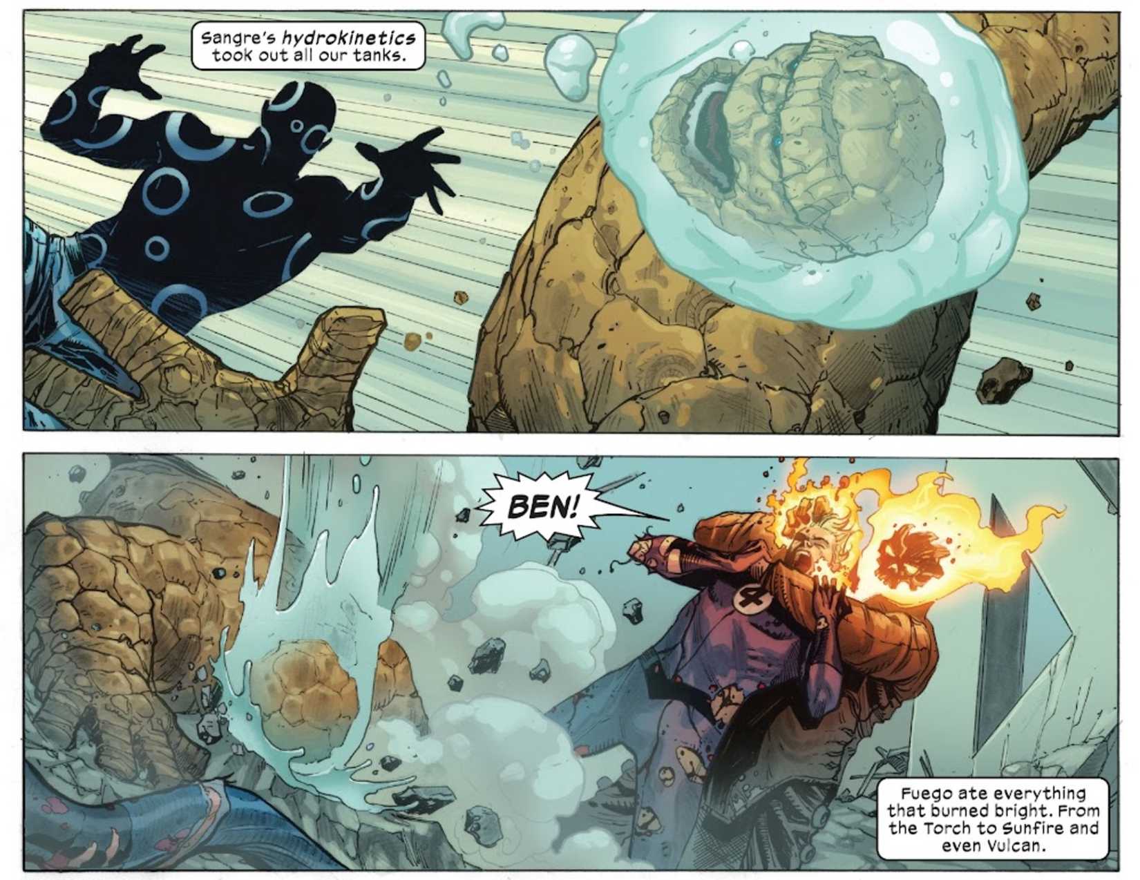 Avengers' Black Widow Unleashes New Hydrokinesis Powers