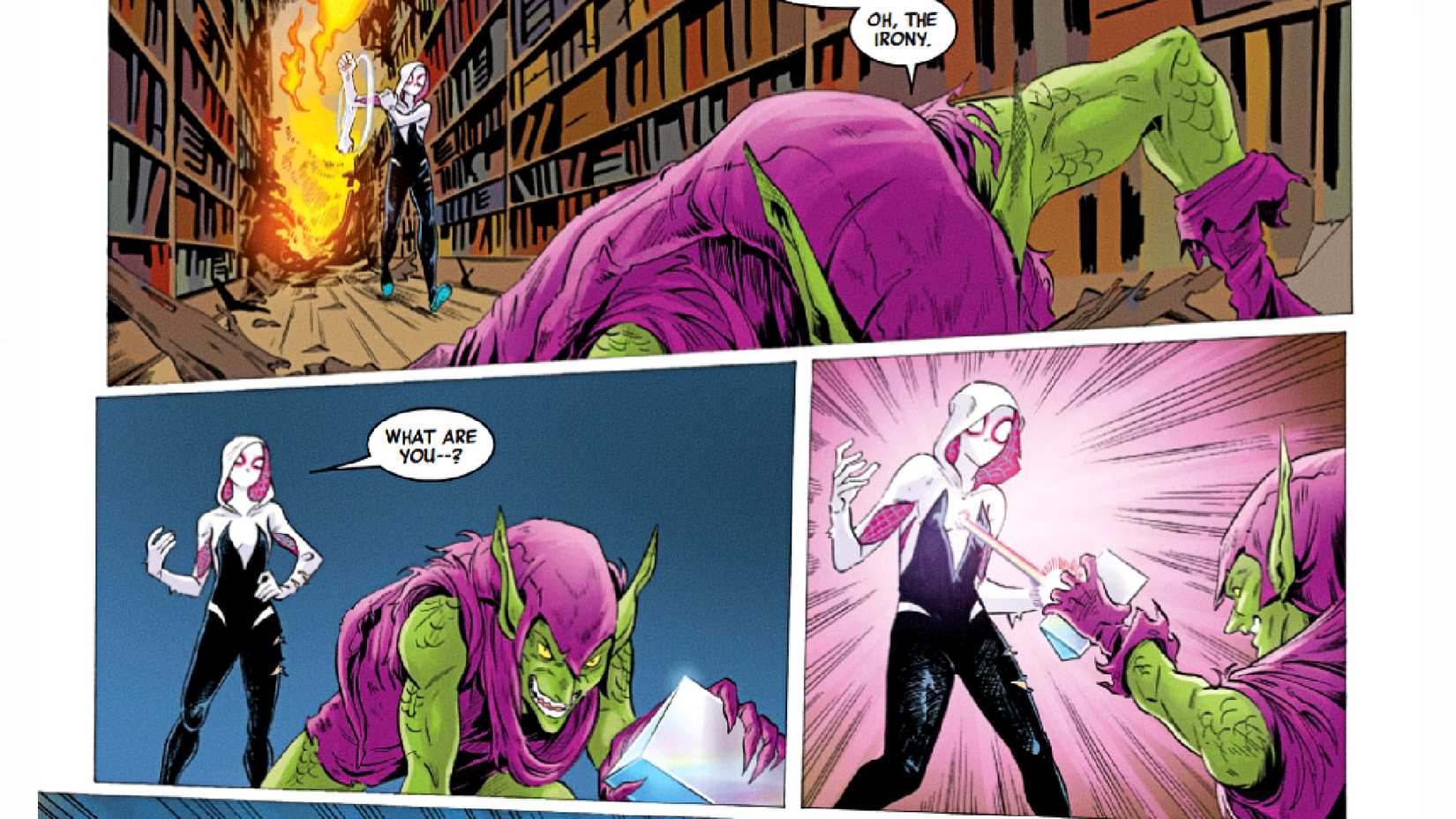 Green Goblin Kills Gwen Stacy Again, Recreating Spider-Man's Biggest ...