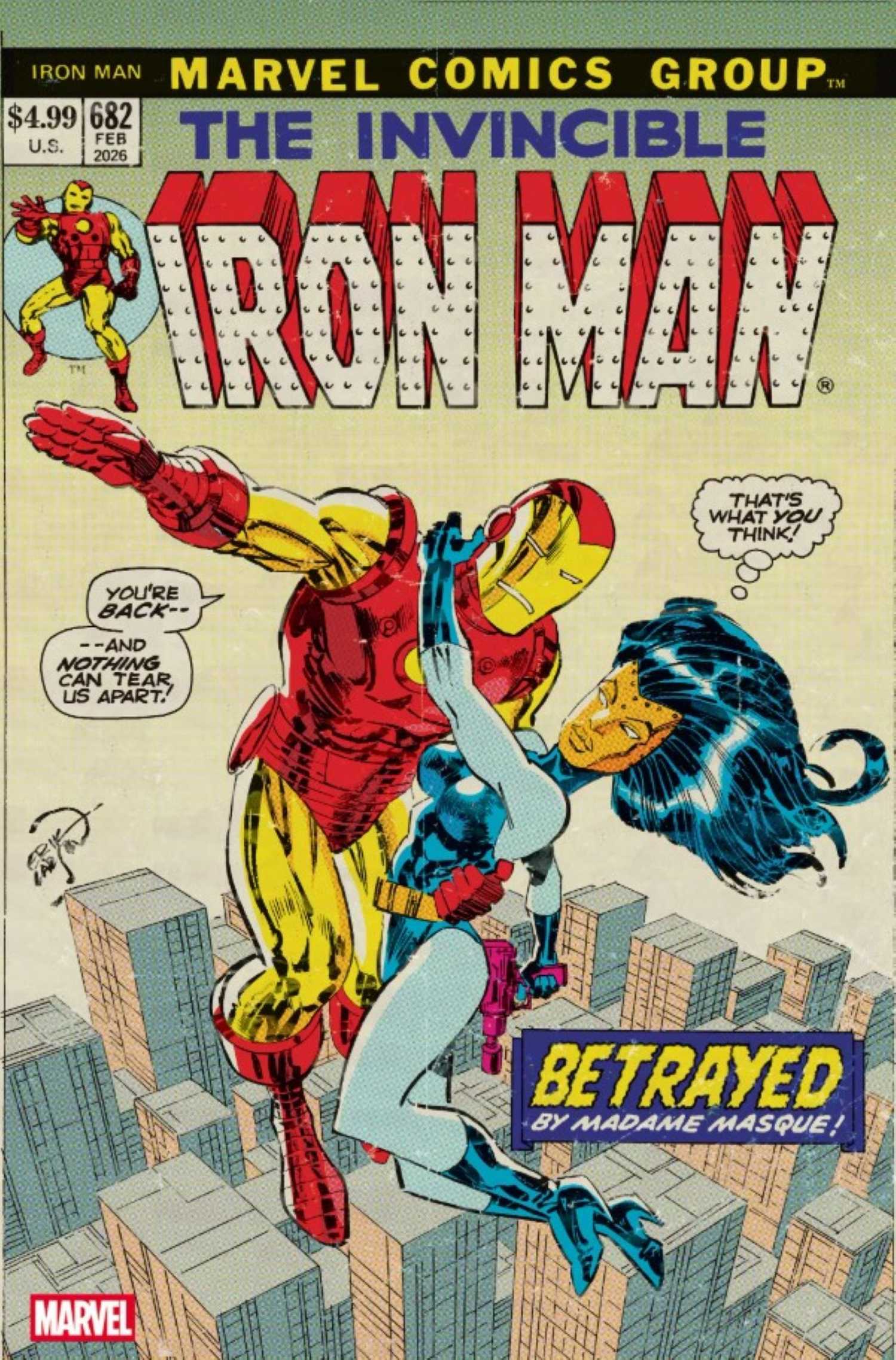 Iron Man Relaunch Brings Back Classic Villain Madame Masque in 2026
