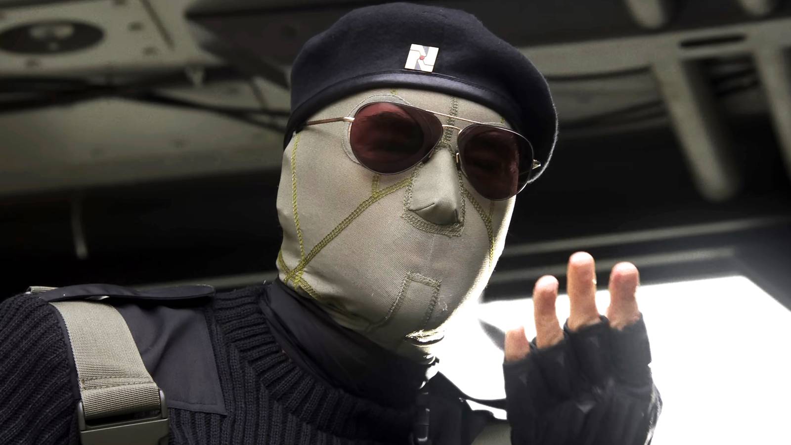 Lee Pace On Playing The Running Man's Masked Villain Evan McCone