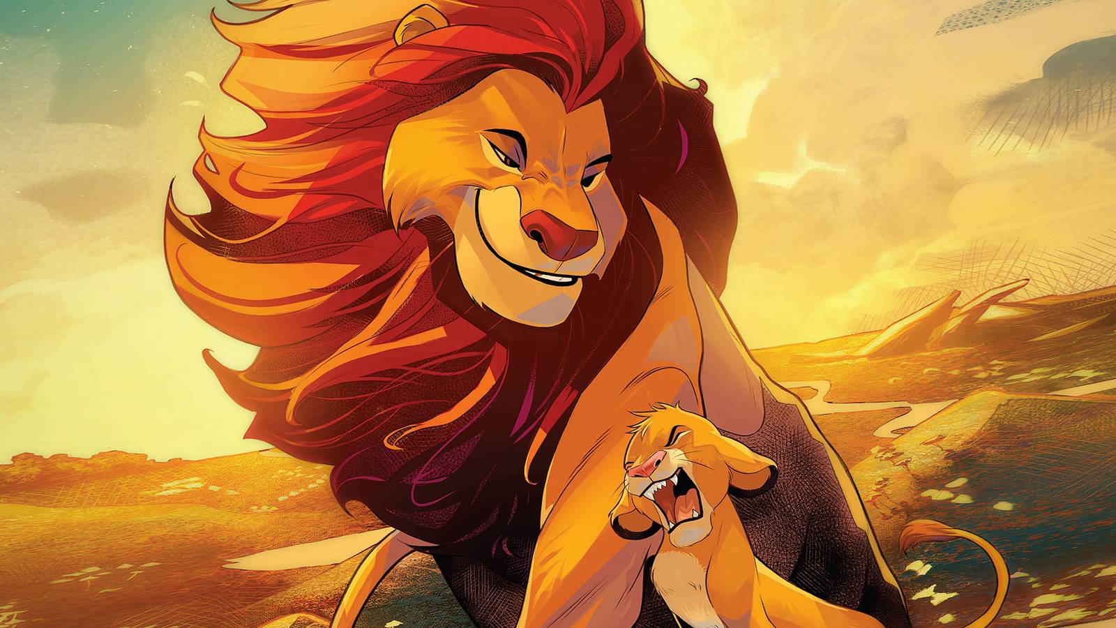 The Lion King Returns With a New Mufasa & Simba Comic