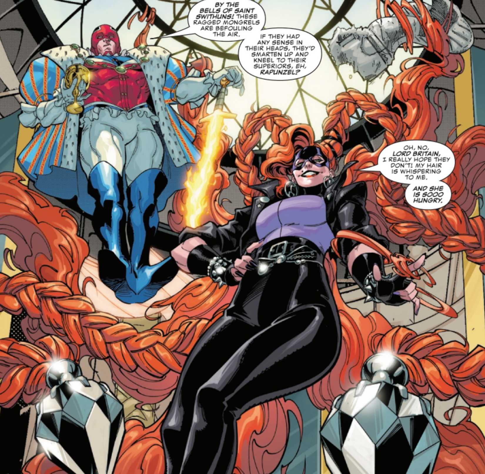 New Avengers Introduces Evil Captain Britain and Medusa