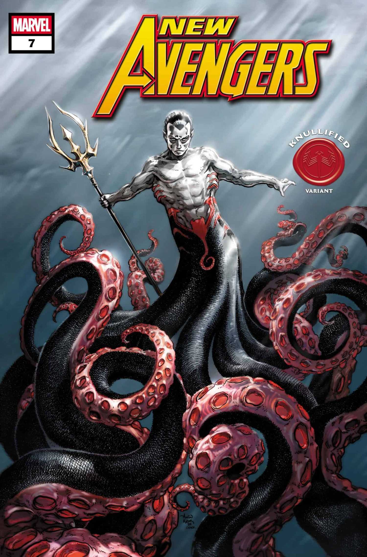 Namor Debuts Haunting Redesign, In New 'Knullified' Variant Cover