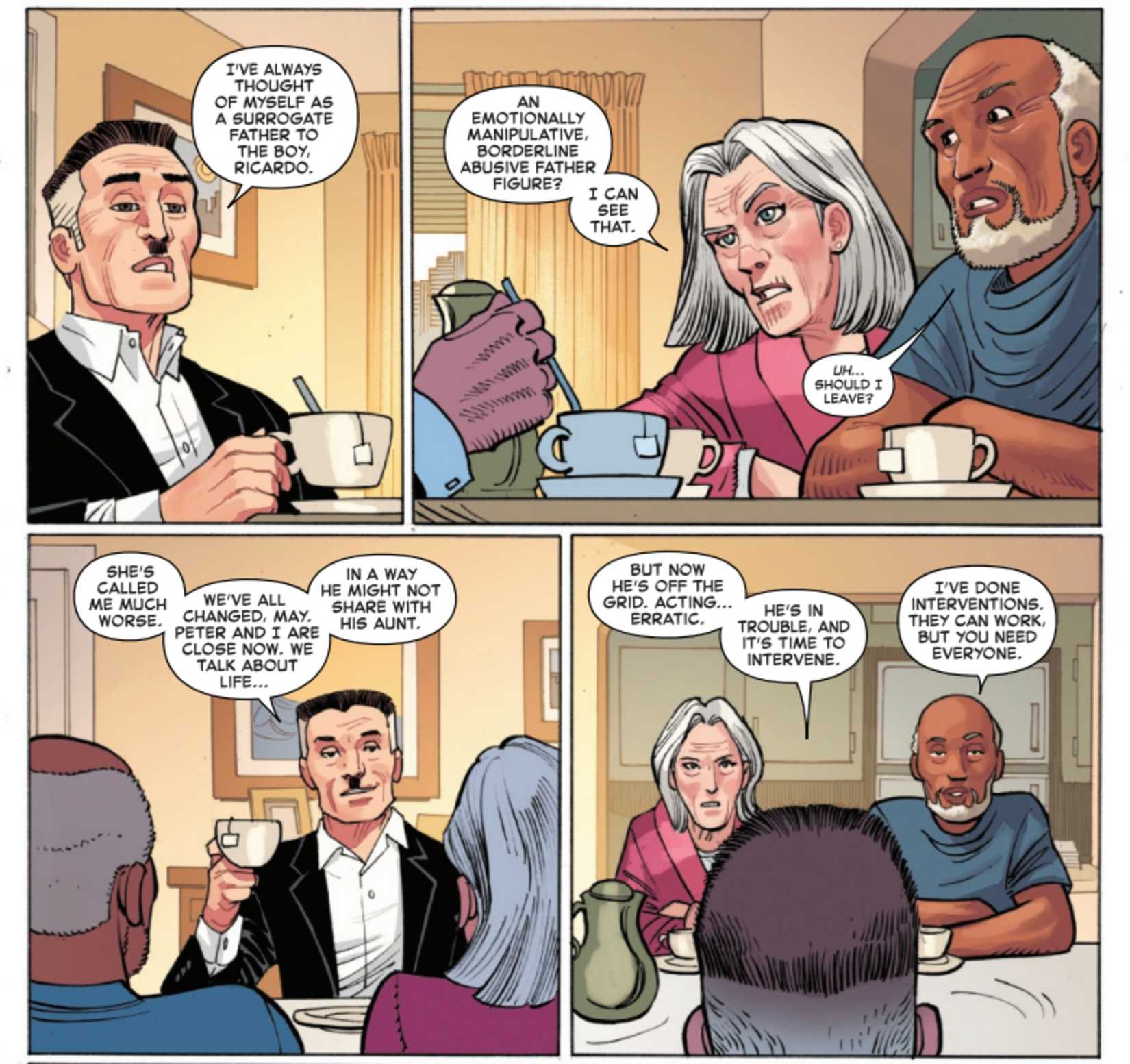 J. Jonah Jameson Claims Peter Parker Is His Son in Spider-Man Twist