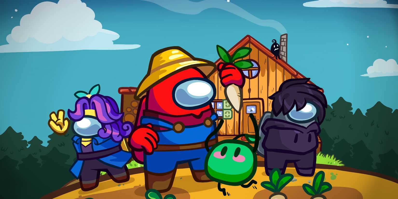 Stardew Valley and Among Us Announce Surprising Crossover