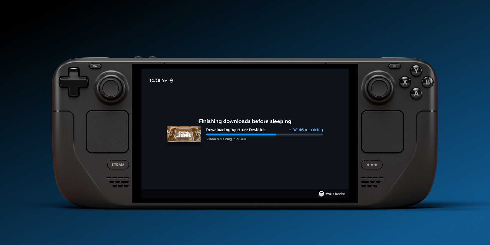 Steam Deck Update: Downloading Games in Sleep Mode Now Available