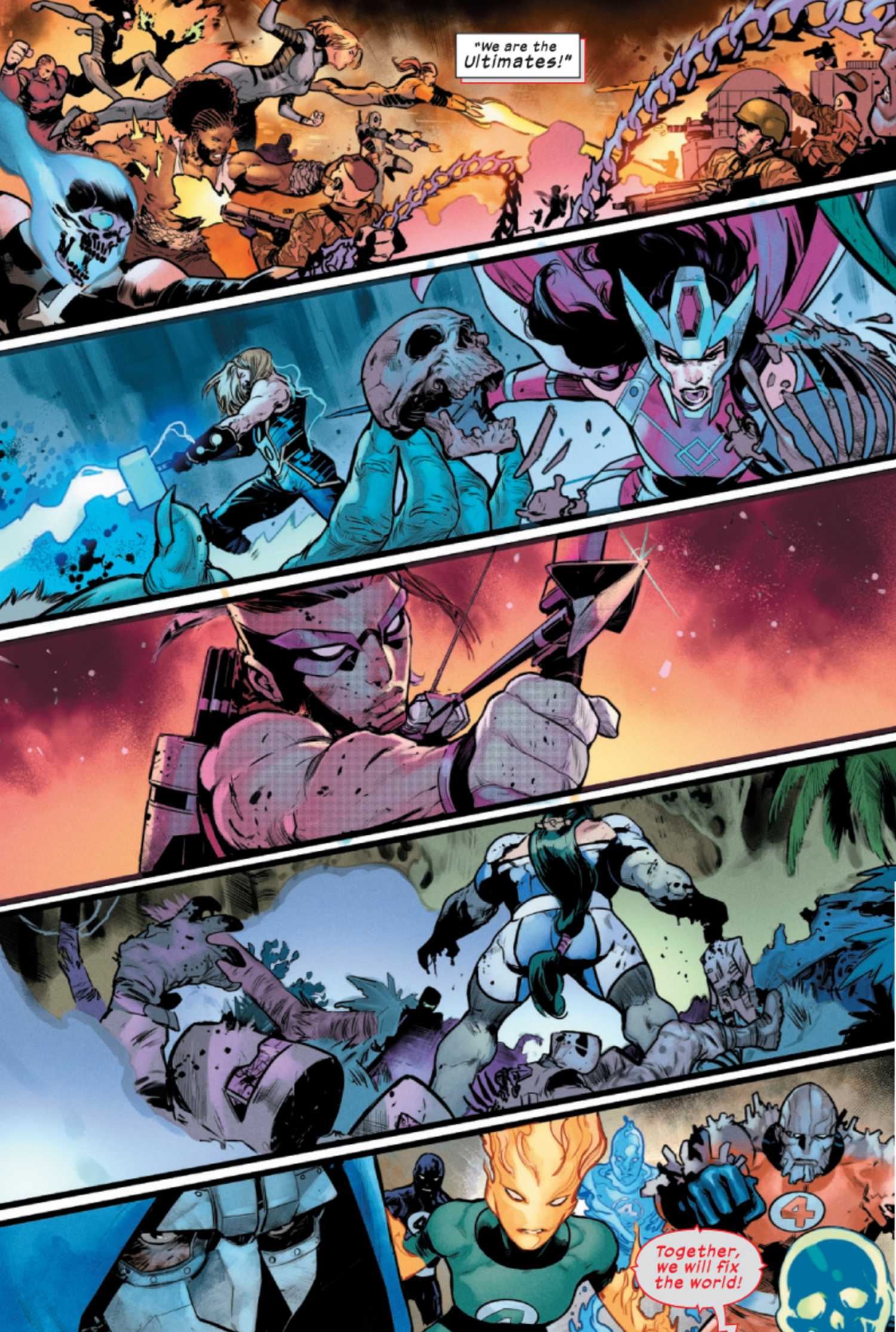 Tony Stark Kicks Off Massive Ultimate Endgame Battle