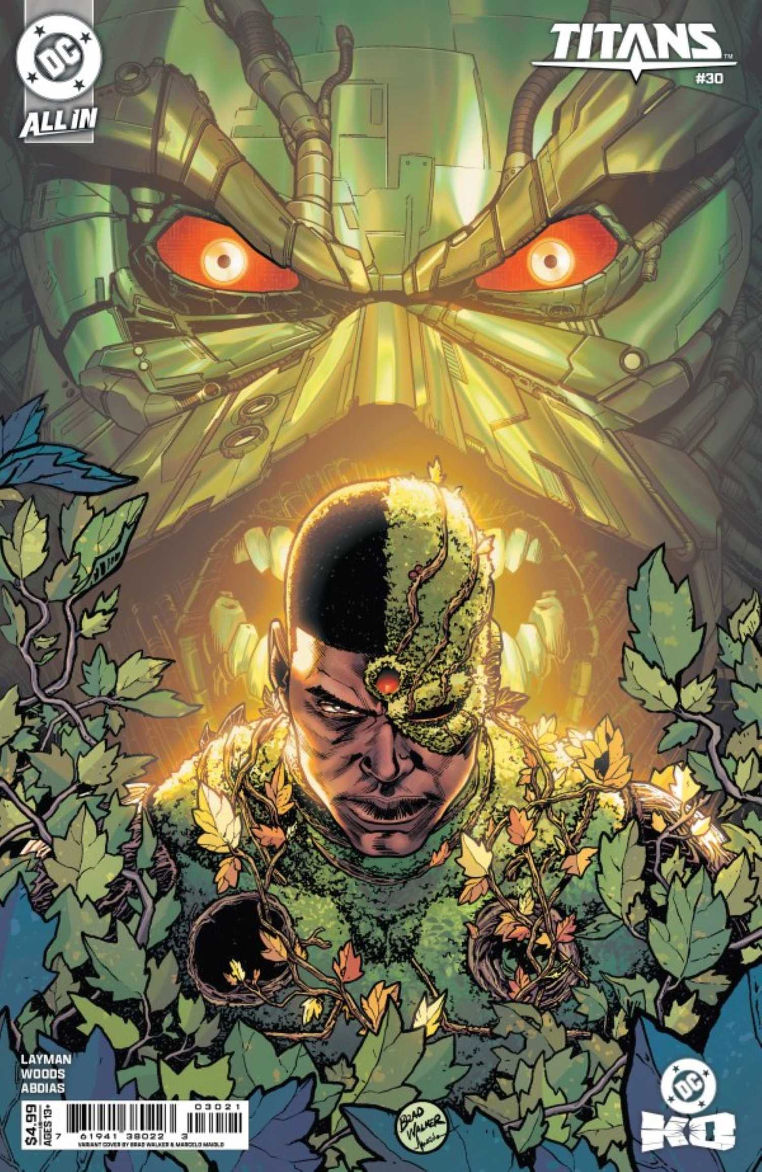 DC Reveals Badass Swamp Thing x Cyborg Fusion in New Hero Mash-Up
