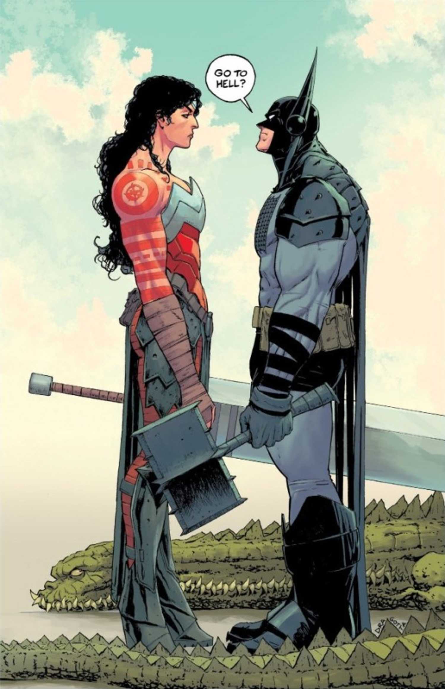 Absolute Batman and Wonder Woman's First Epic Crossover This Christmas