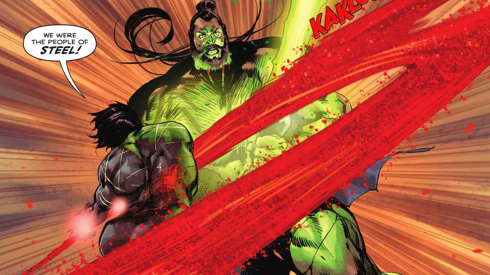 Superman's Cape Transforms into Epic Kryptonian Blade in Absolute ...