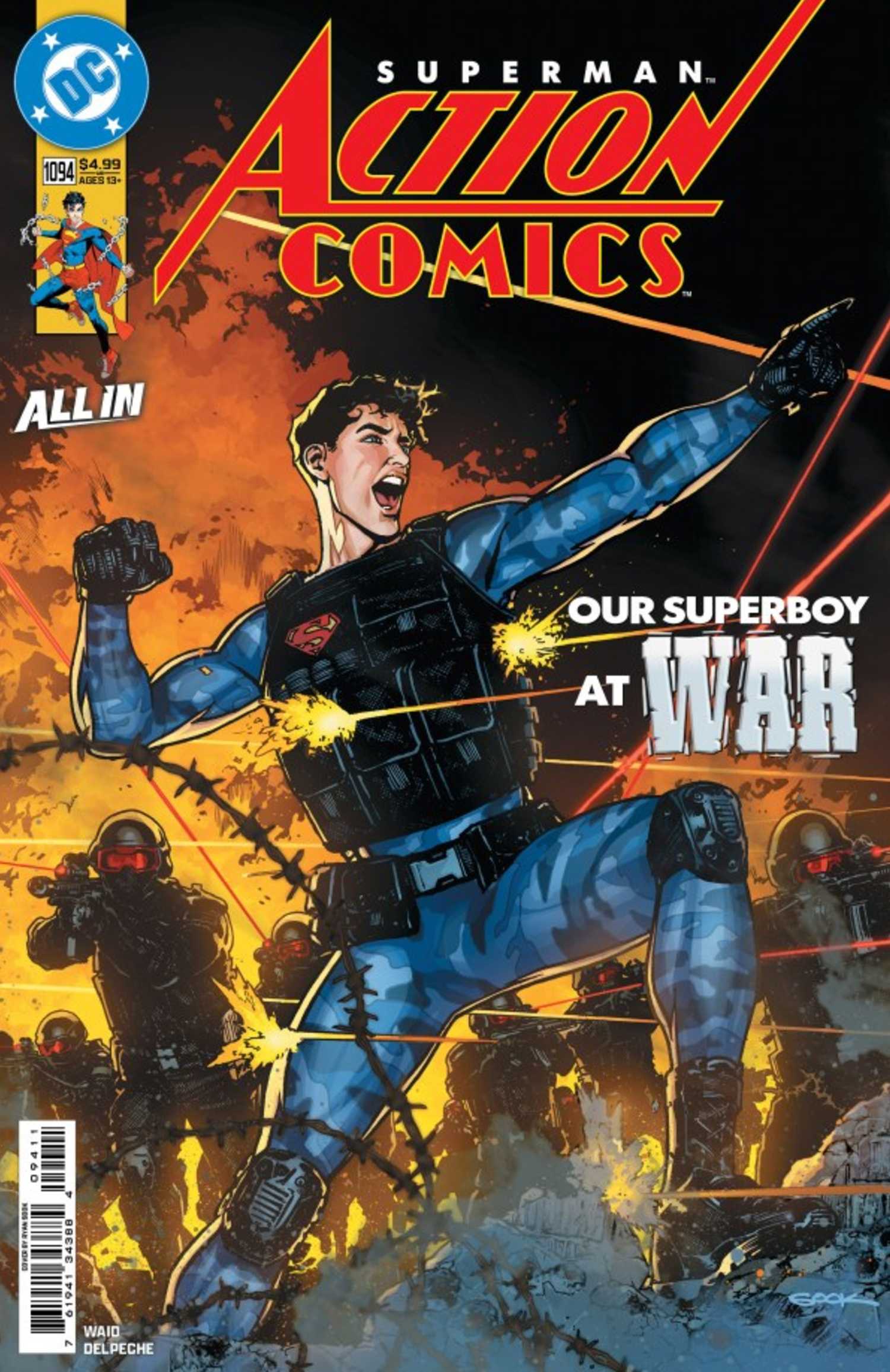 DC Unveils Radical New Superman Costume for First Comic Appearance of 2026