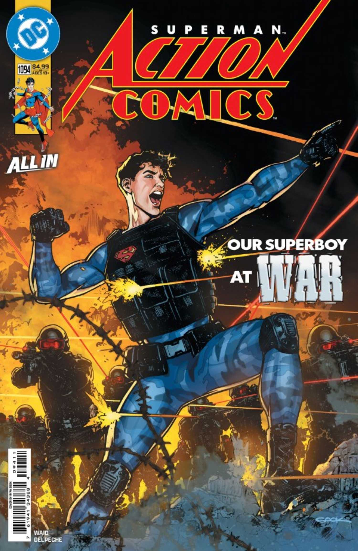 Superman Joins the U.S. Military in 2026 in Canon Story