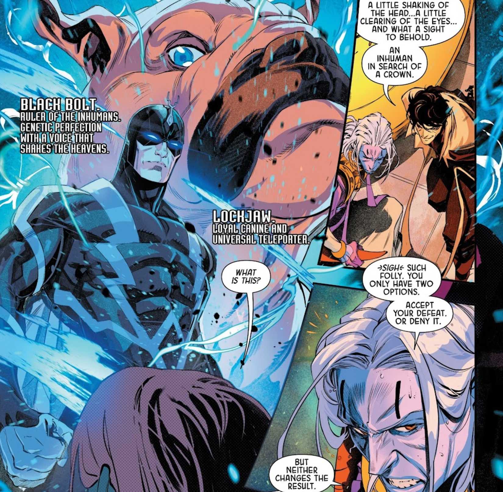 Marvel Officially Resurrects Black Bolts' Inhumans, Just in Time to ...