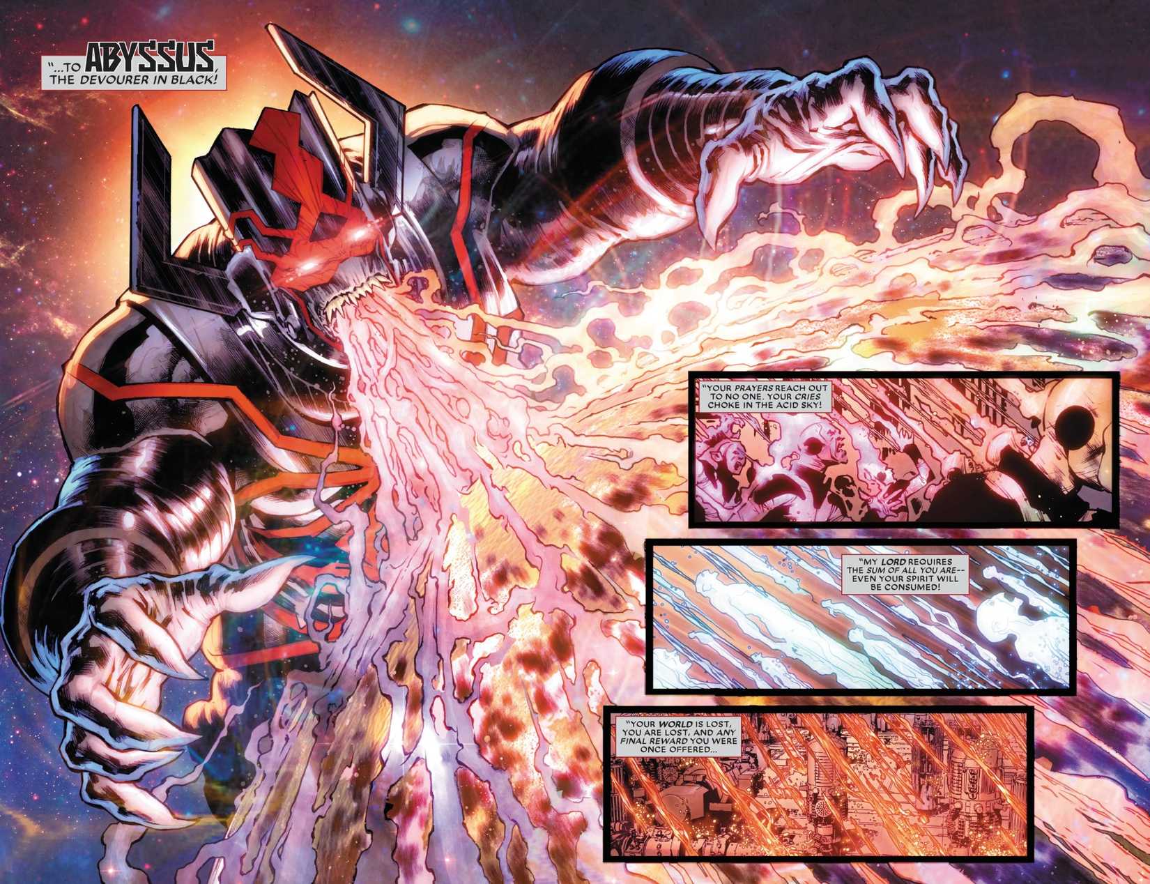 Marvel Reveals Galactus' Ultimate Form (and It's a Total Nightmare)