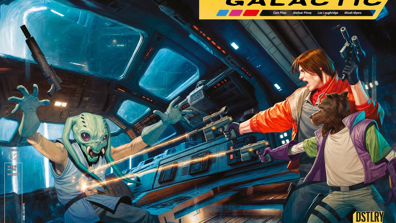 Galactic, la space opera adulta che unisce romanticismo e violenza ⋆ ...