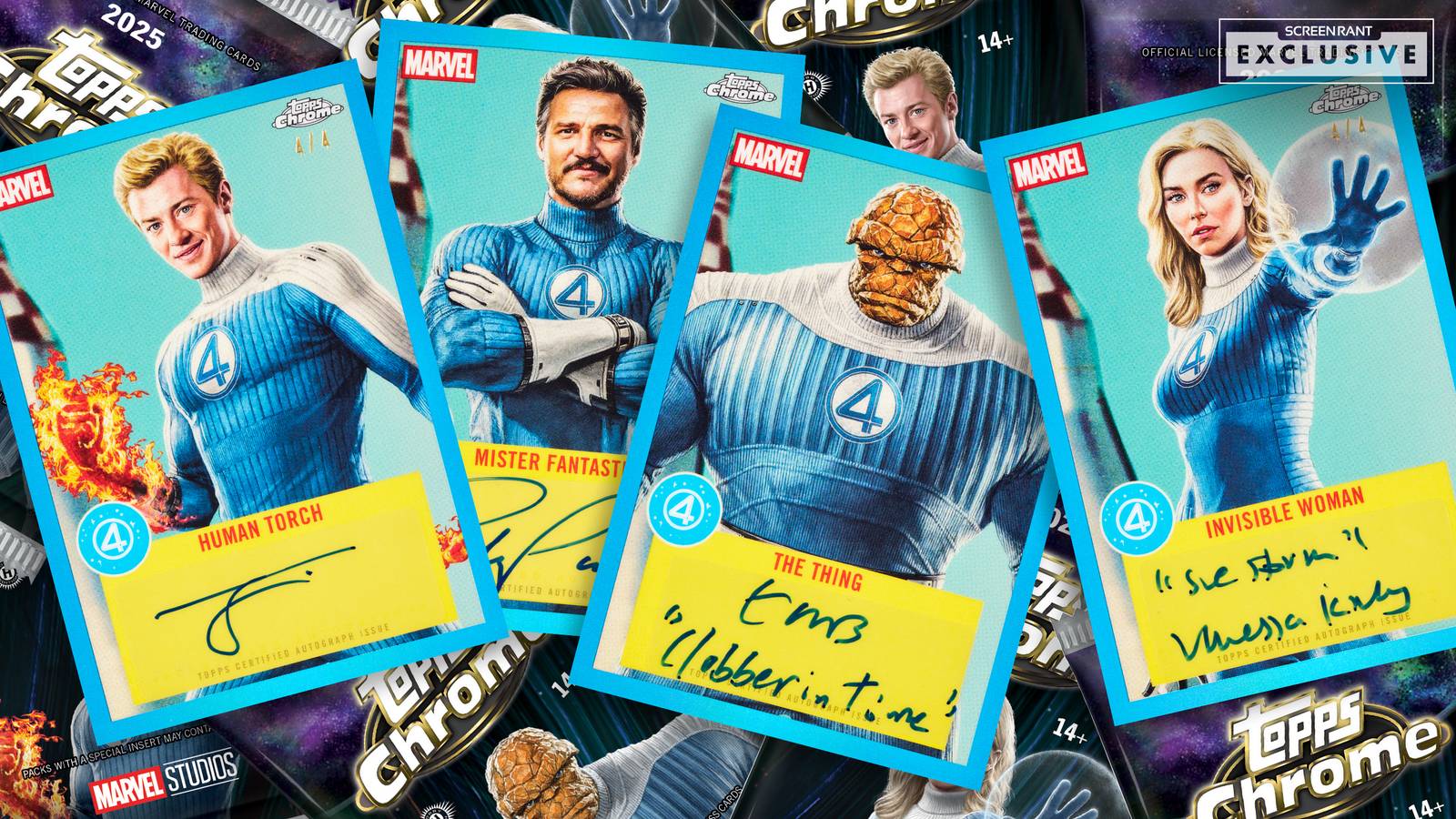 2025 Topps Marvel Studios Chrome: First MCU Set with Fantastic Four ...