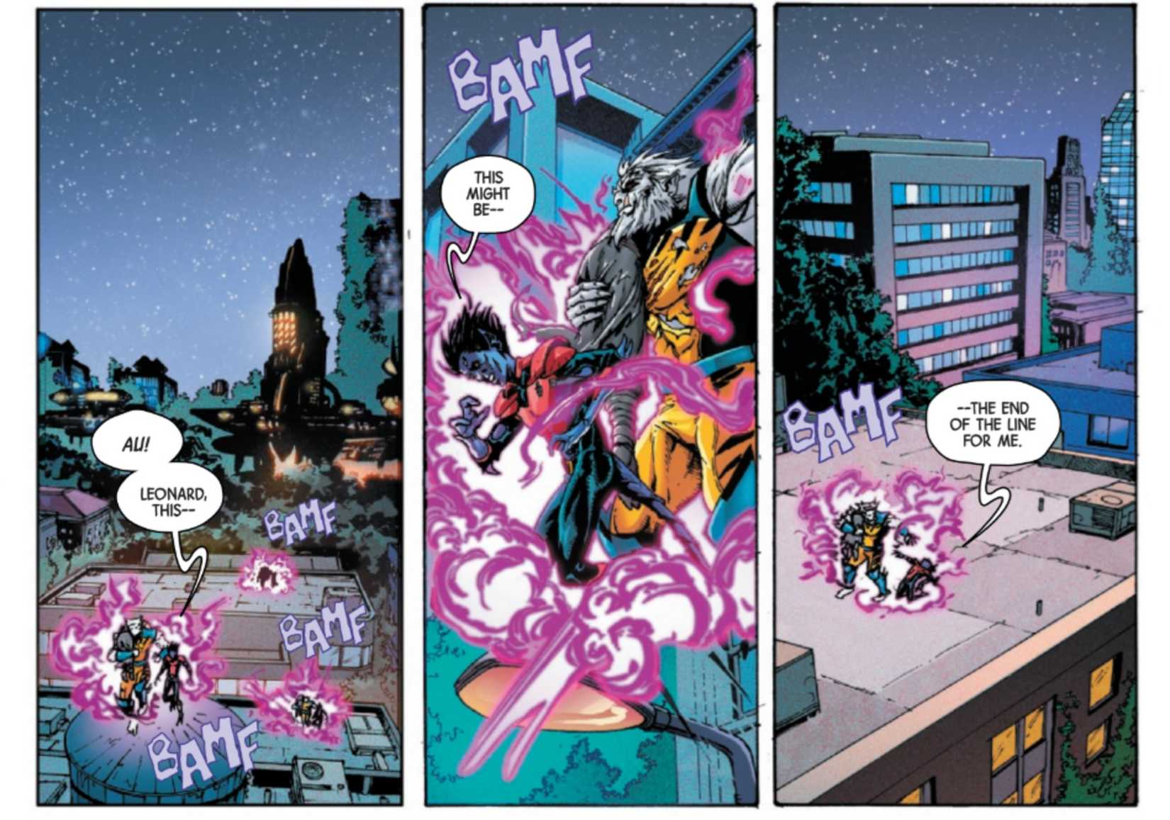 Nightcrawler's Last Words Revealed by X-Men Death