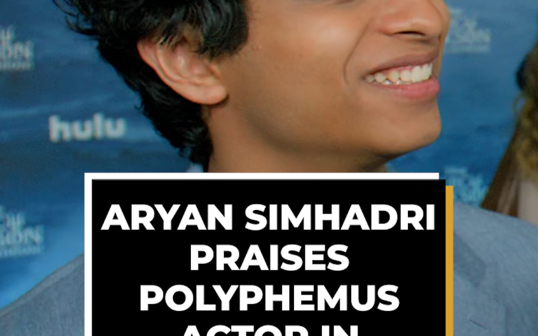 Aryan Simhadri Praises Polyphemus Actor In Percy Jackson Season 2