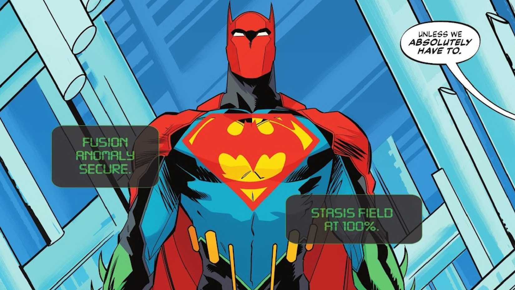 Superman Unlocks Permanent Access to Merged SUPERBAT Form